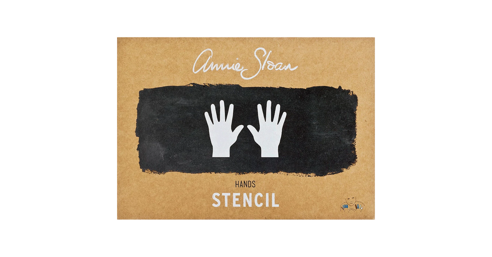 HANDS - stencil - STENCILEK, DEKUPÁZS PAPÍROK