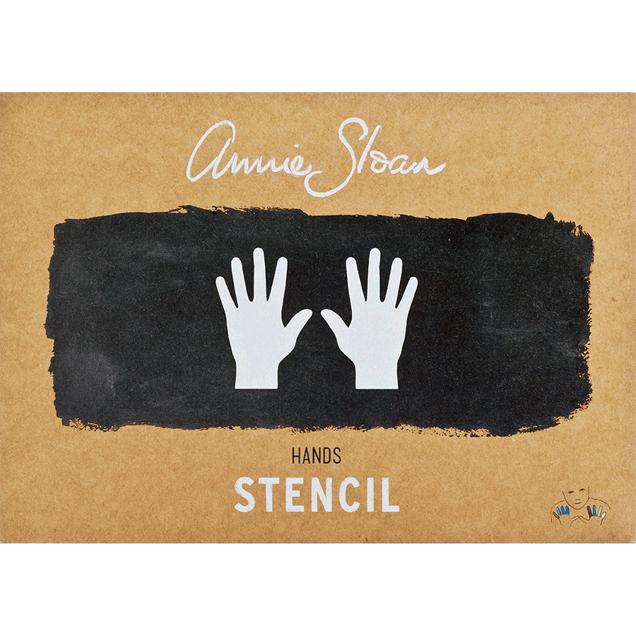 HANDS - stencil - STENCILEK, DEKUPÁZS PAPÍROK